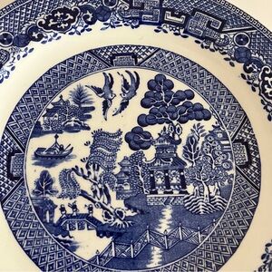 Churchill | Dining | Churchill Blue Willow Plates Desert Lunch | Poshmark